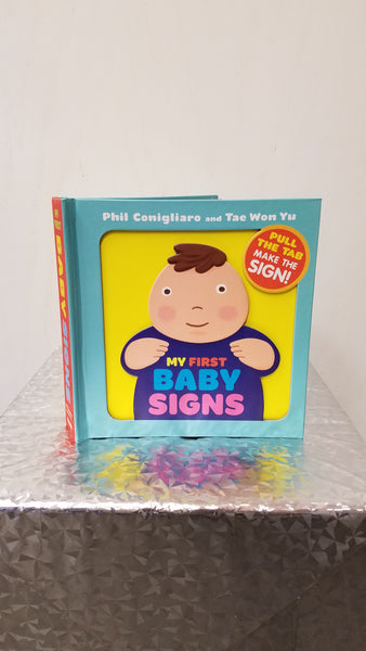 Kids Book | My First Baby Signs | Sign Language – Poshinate Kiddos