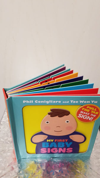 Kids Book | My First Baby Signs | Sign Language – Poshinate Kiddos