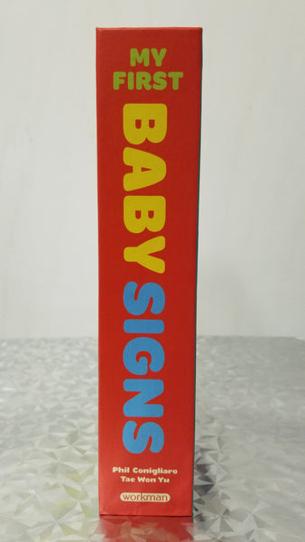 Kids Book | My First Baby Signs | Sign Language – Poshinate Kiddos