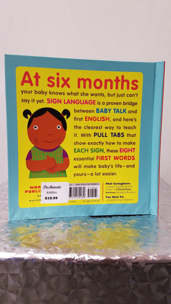 Kids Book | My First Baby Signs | Sign Language – Poshinate Kiddos