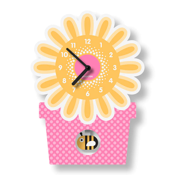 Pendulum Clock | Flower Pot – Poshinate Kiddos
