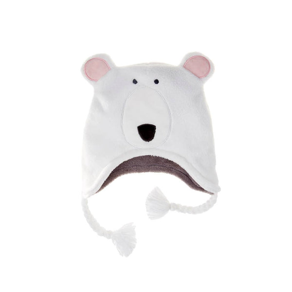 Kids Winter Hat | 2-in-1 Reversible | Polar Bear & Arctic Fox ...