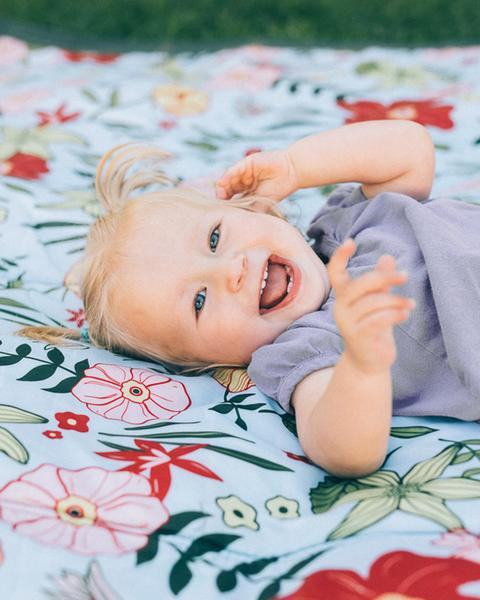 Outdoor Blanket | Primrose Patch – Poshinate Kiddos