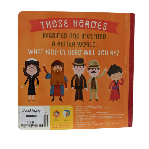 Kids Book | Inventors Who Changed the World – Poshinate Kiddos